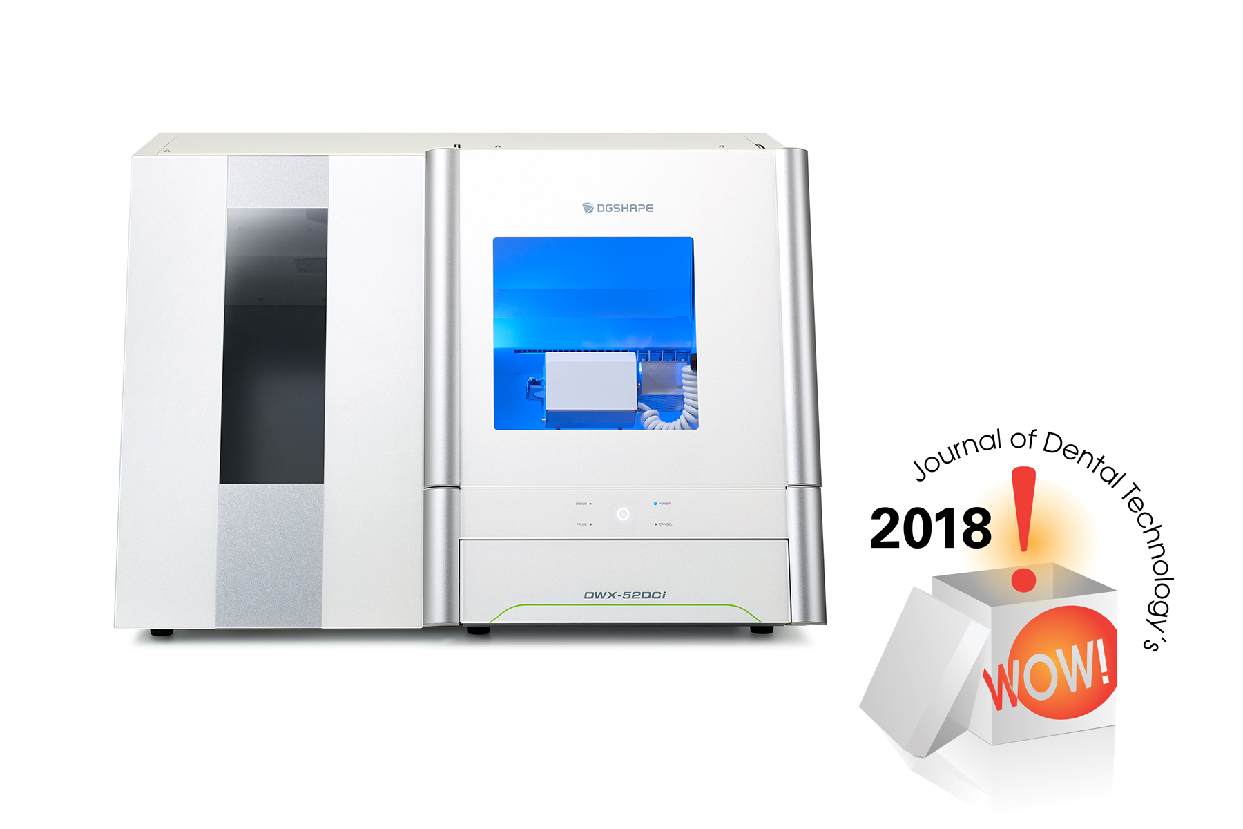 DGSHAPE DWX-52DCi Wins Journal of Dental Technology WOW! Product Award ...